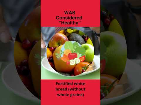 "Healthy" Food of the Past & Present