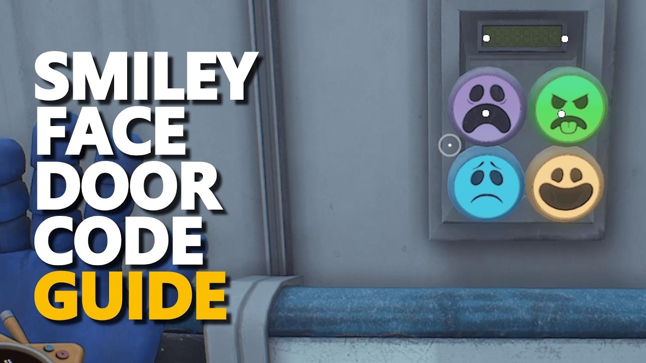 Smiley Face Door Code GUIDE Poppy Playtime Chapter 5