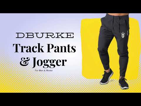 DBURKE Mens Regular Track Pants & Jogger