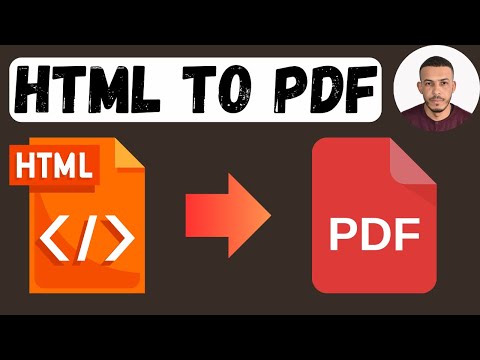 How to Convert HTML to PDF - Easy to Follow