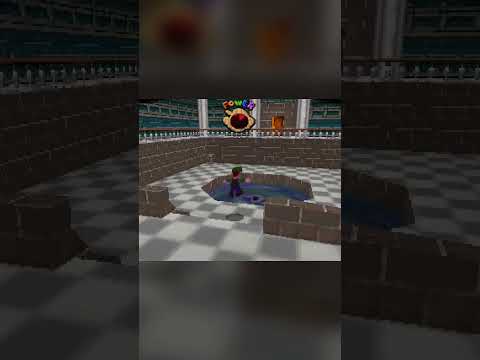 COMICAL TIMING FOR A PITFALL! | Super Mario 64 DS | #shorts