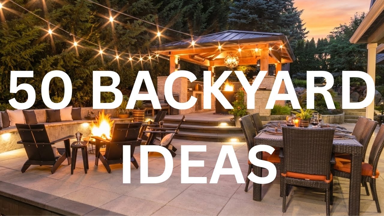 50 Backyard Ideas to Get You Excited About Your Backyard