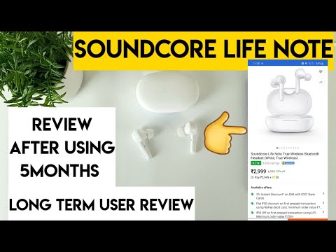 Soundcore life note review after using 5months