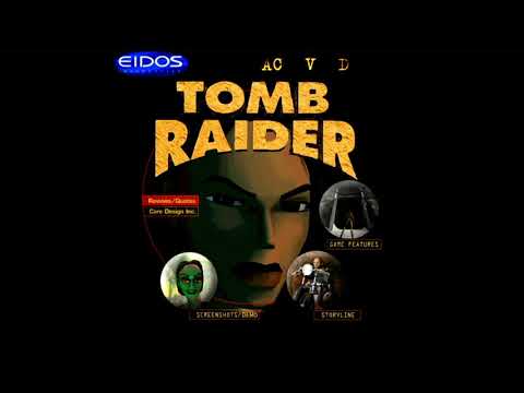 Tomb Raider 1996 - First Website (small showcase)