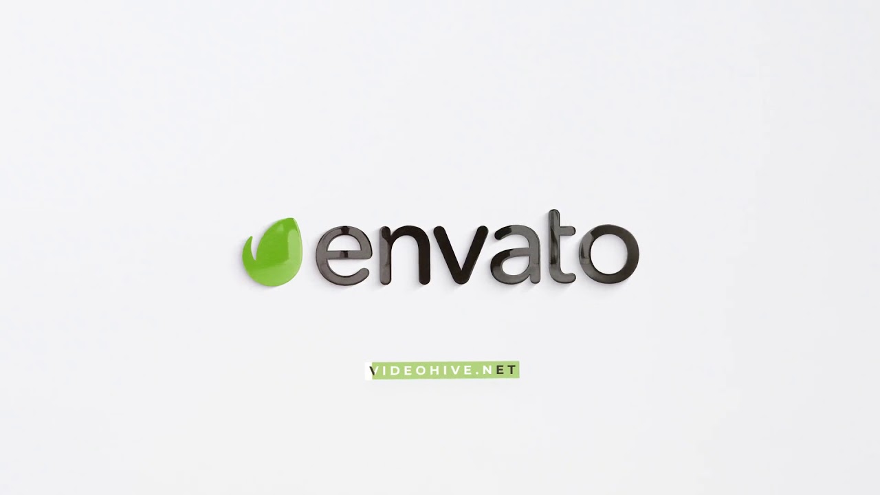 Clean and Minimal Logo Reveal | Logo Stings - Envato elements