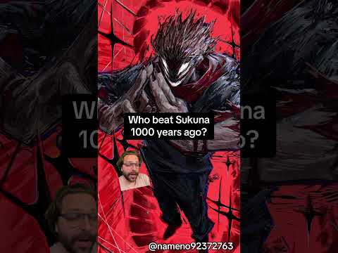 Who Beat Sukuna 1000 Years Ago? #jujutsukaisen #sukuna #manganimist