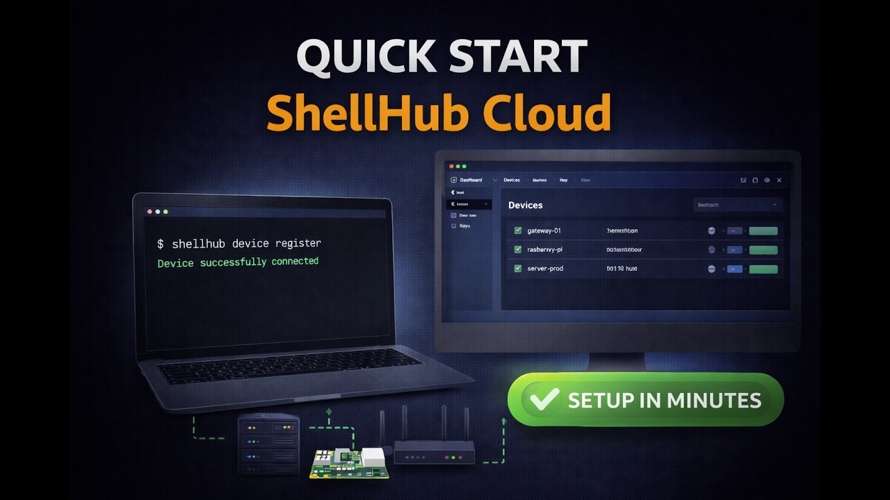 Quick Start: Secure Remote Access with ShellHub Cloud