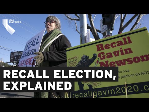 California recall election explained