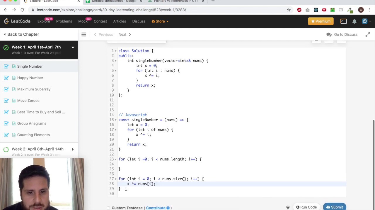 Can you learn C++ doing Leetcode's 30 day coding challenge?