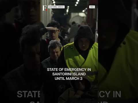 Greece: Santorini Placed Under State of Emergency | N18G