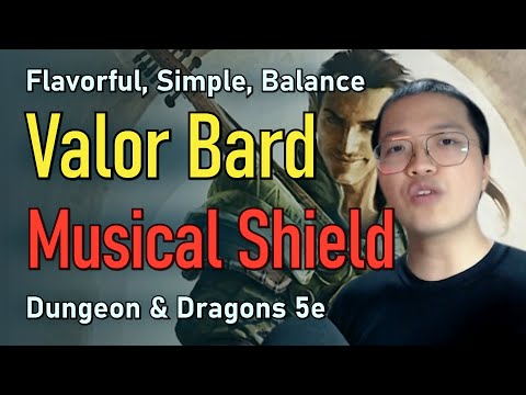 here Valor Bard, have a Musical Shield!!