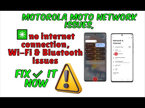 Motorola Phone???? Wi-Fi, Bluetooth & Mobile Data issues ,Not Working? FIX???? IT NOW! (Easy Solution)