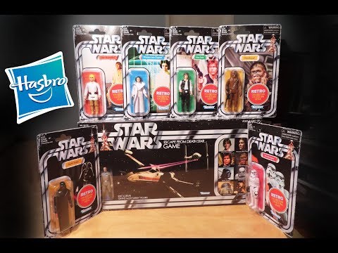 Hasbro STAR WARS RETRO COLLECTION Kenner Reproduction FIGURE SET! Game w/ Grand Moff Tarkin
