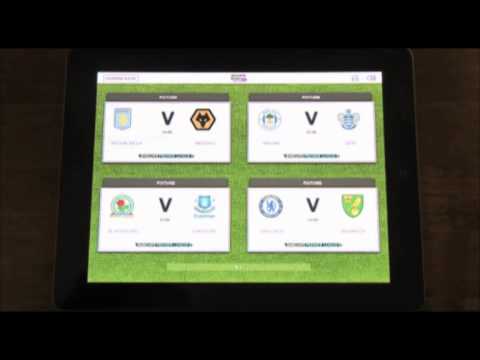 Live Scores App for the iPad