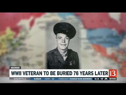 Buried with honors 76 years later