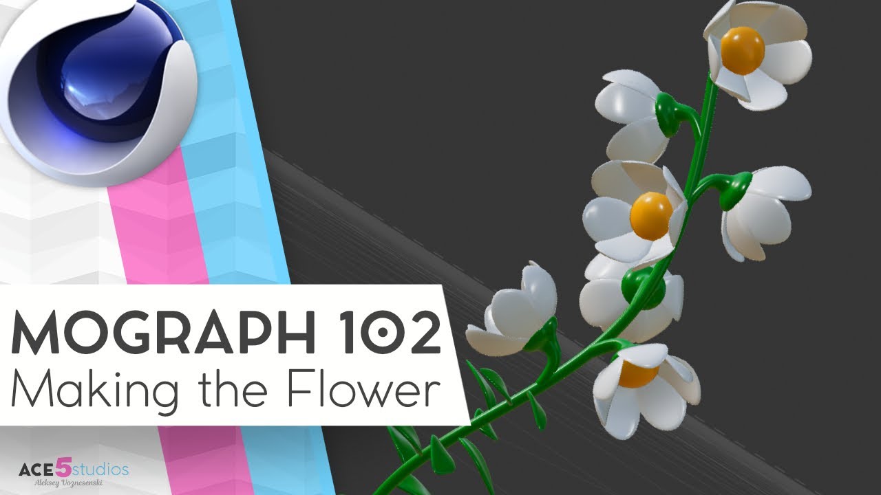 Mograph Flower Modelling - Tutorials - Blog - C4Dzone