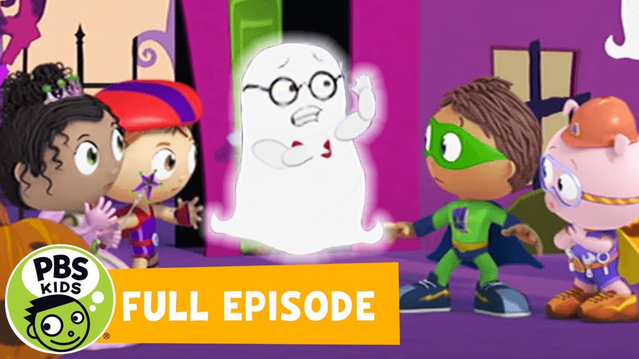 Super Why! FULL EPISODE | 👻 The Ghost Who Was Afraid of Halloween 👻 | PBS KIDS