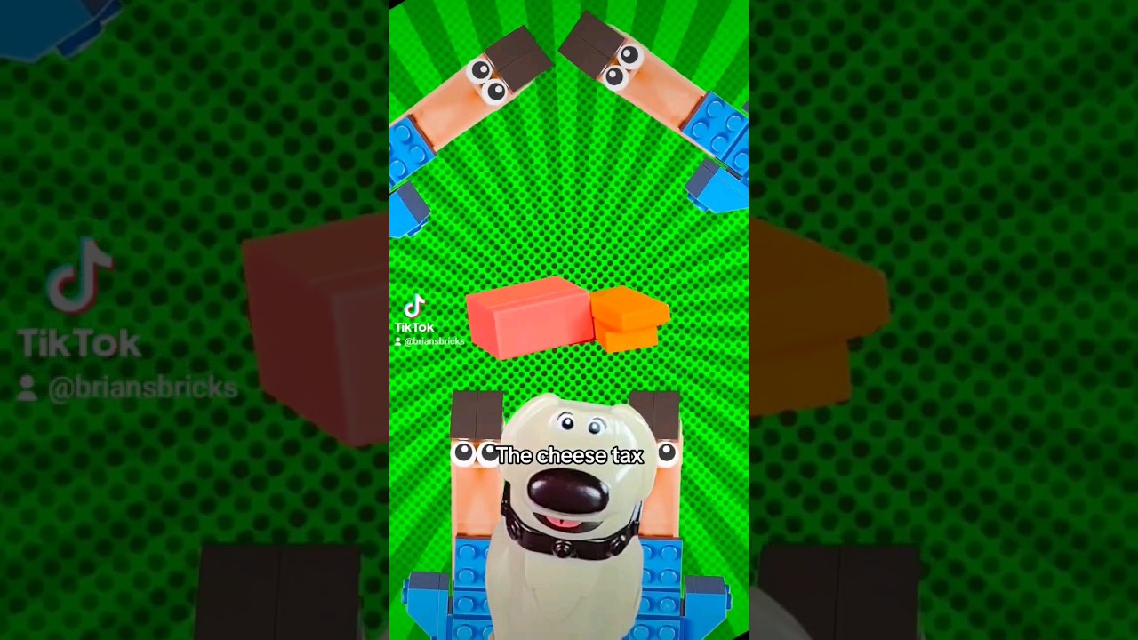 The Cheese Tax - With LEGO Brick Separators #lego #thecheesetax #legobrickseparator #meme #matthobbs