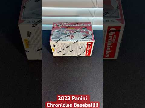 Unboxing 2023 Panini Chronicles Baseball MLB Retail Blaster Box $12 #baseballcards #panini #baseball