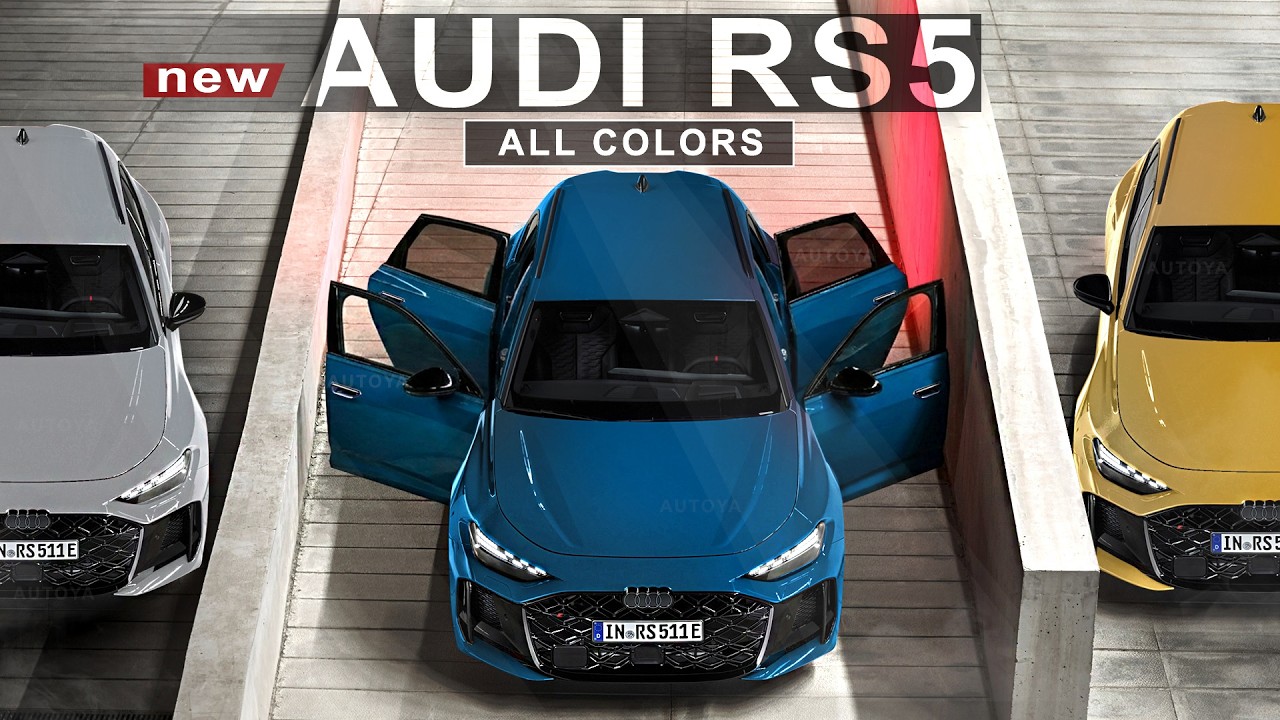 2027 Audi RS 5 Sedan and Avant: Check Out All the Potential Color ...