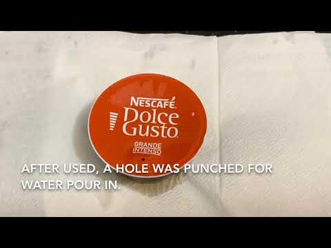 What is inside Dolce Gusto Capsule