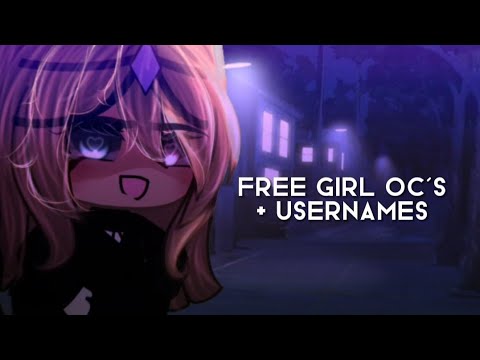 Free ocs! || Ideas || Usernames are for tiktok thats why there messy