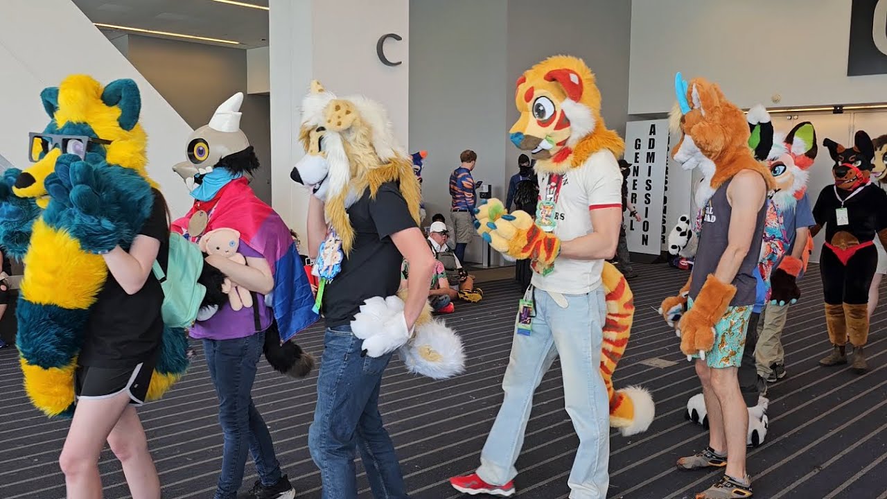 Anthrocon 2023 Full Fursuit Parade!