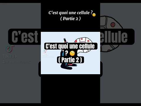 C’est quoi une cellule ? 🧐 #comment #animation #pourquoi #cellules #fyp #apprendre