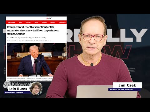 The Really Big Show: Trump suspends 25% tariff on Mexico. Is Canada next?
