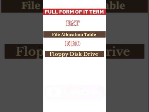 FAT and FDD FULL FORM OF IT TERM computer 💻🖥️ ONLINE #fat #fdd #shorts #computerknowledgedigital