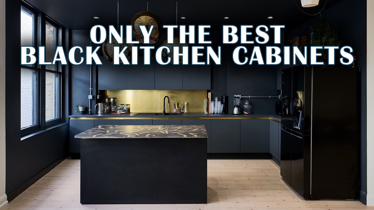TOP 5 Modern Black Kitchen Ideas 2024 | Kitchen STILL Trends 2024 | Interior Design and Decor Ideas