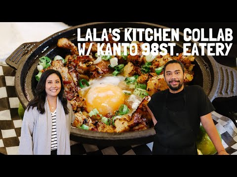 Chef Edgar's Sizzling Sisig Recipe | Lala's Kitchen Collab w/ Kanto 98 St. Eatery |How to make Sisig