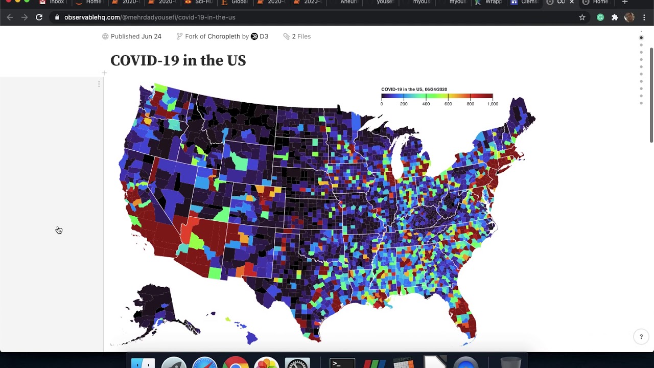 Mapping data with D3.js