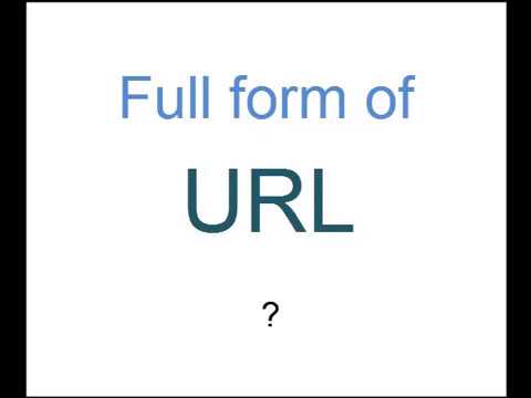 Full form of URL is ?