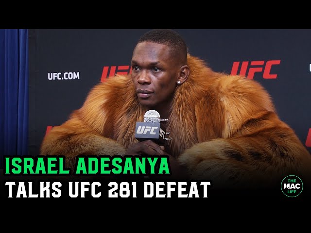 Israel Adesanya explains how damage to his peroneal nerve led to TKO ...