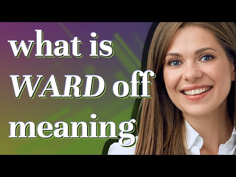 Ward off | meaning of Ward off