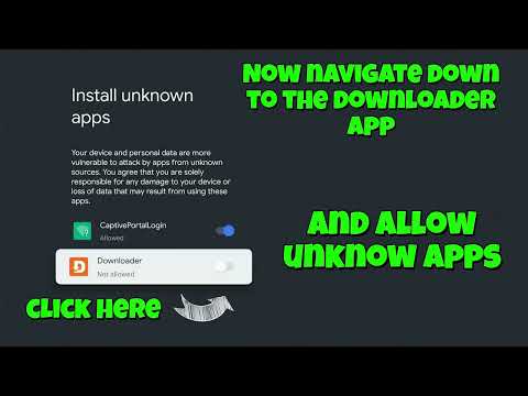 Install Downloader and SH TiviMate