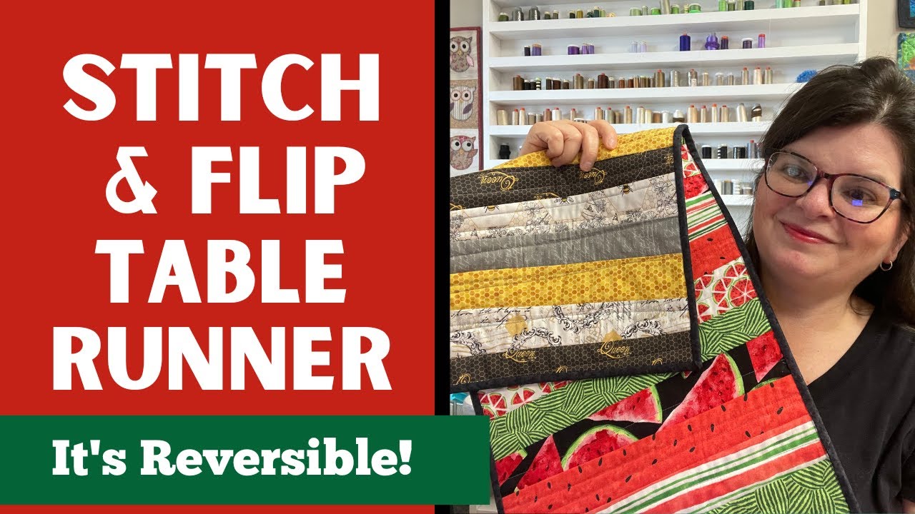 Make A Reversible Table Runner With This Easy Tutorial!