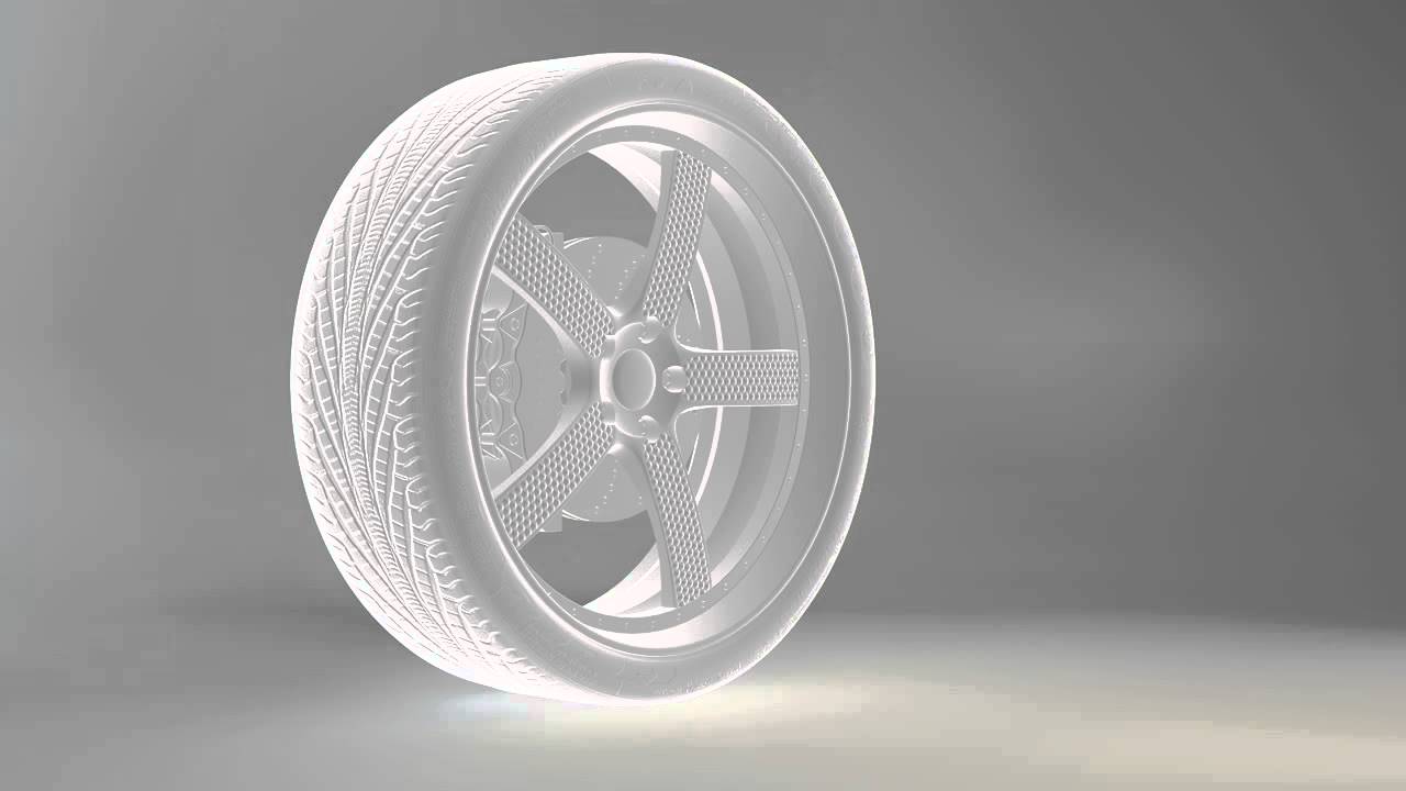 Wheel 3D model from CGTrader.com