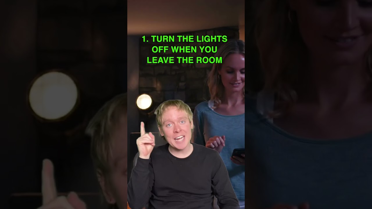 3 easy ways to save energy at home!