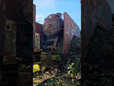 Abandoned Steam Locomotives π #train #railway #abandoned