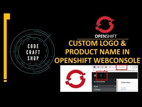 Customizing Openshift4 web console - Custom logo and product name