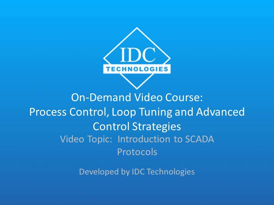 Introduction to Process control - On-Demand Video Course