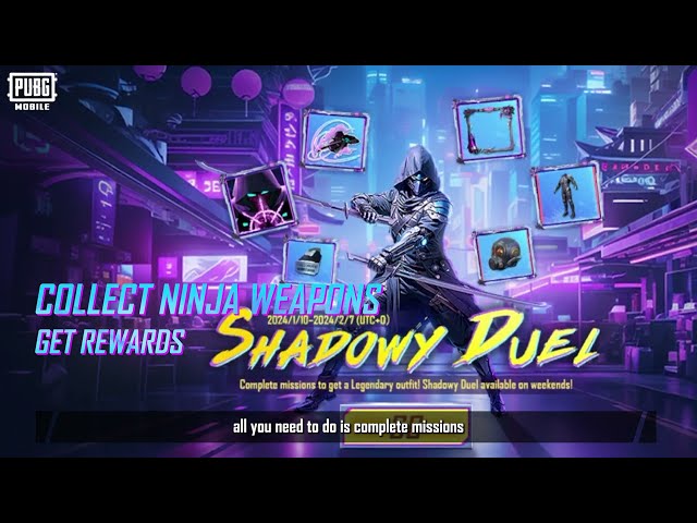 PUBG Mobile Shadowy Duel event: Release date, rewards, and more