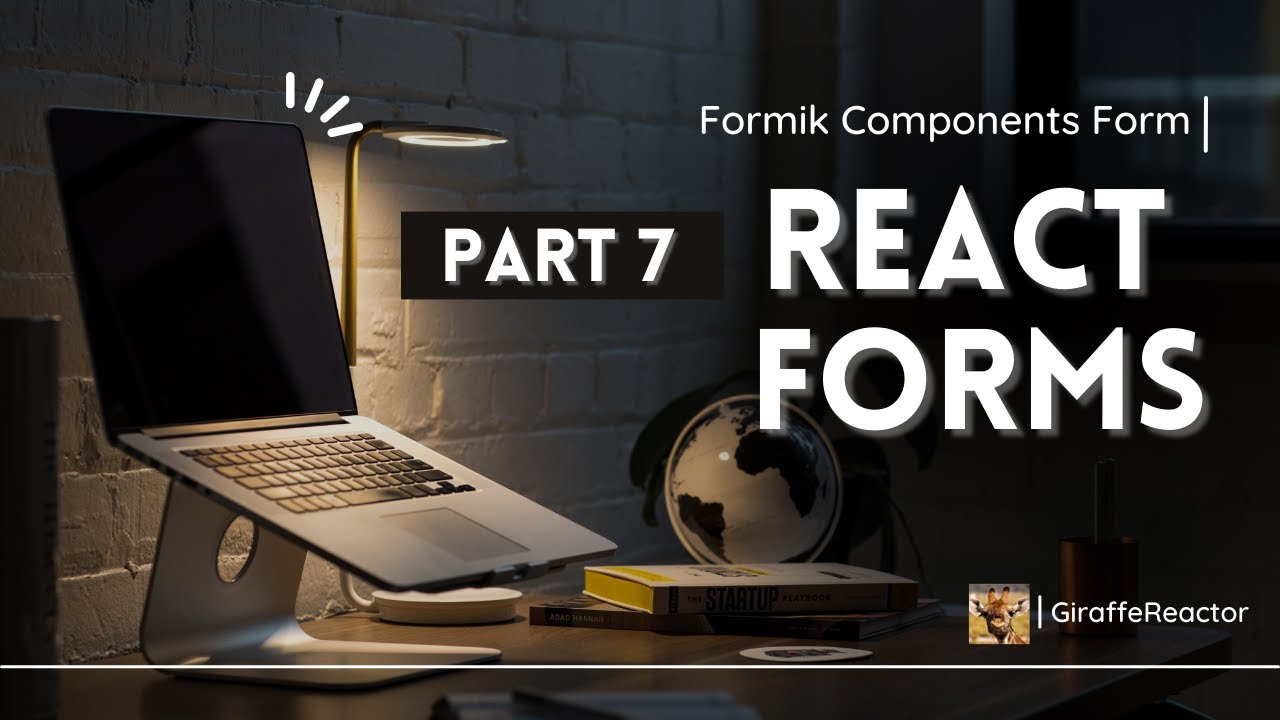 React Forms (Vite + TypeScript) | Formik Components Form | Part 7