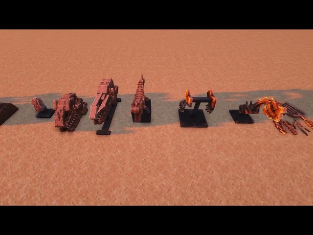 Extinction Fossils Decoration Volume 1 Minecraft Texture Pack