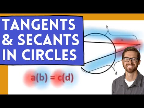Tangent Secant Relationships in Circles