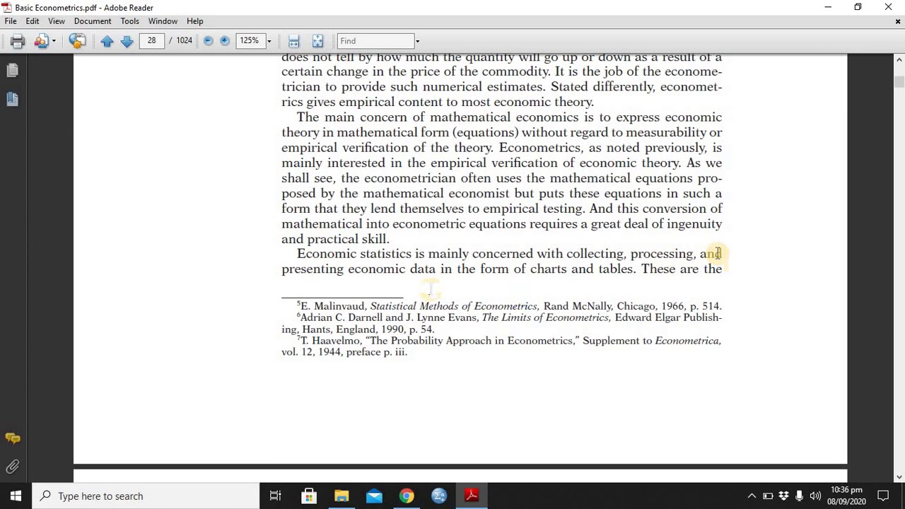 Lecture 2: What is Econometrics?