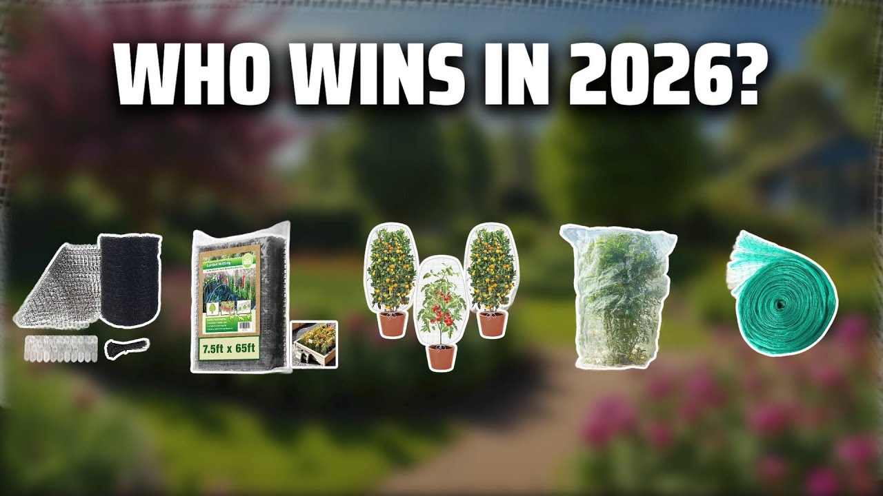 The Top 5 Best Plant Netting in 2026 - Must Watch Before Buying!