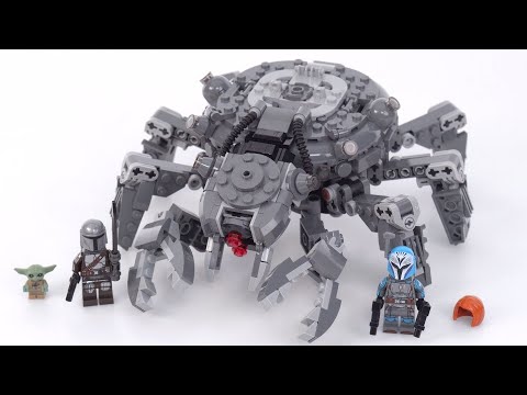 LEGO Star Wars Spider Tank from the Mandalorian reviewed! Looks as expected, feels better 75361
